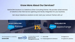 Salesforce FSL Implementation For Cleaning & maintenance businesses | PPTX