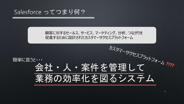 Salesforce first step1 | PPTX