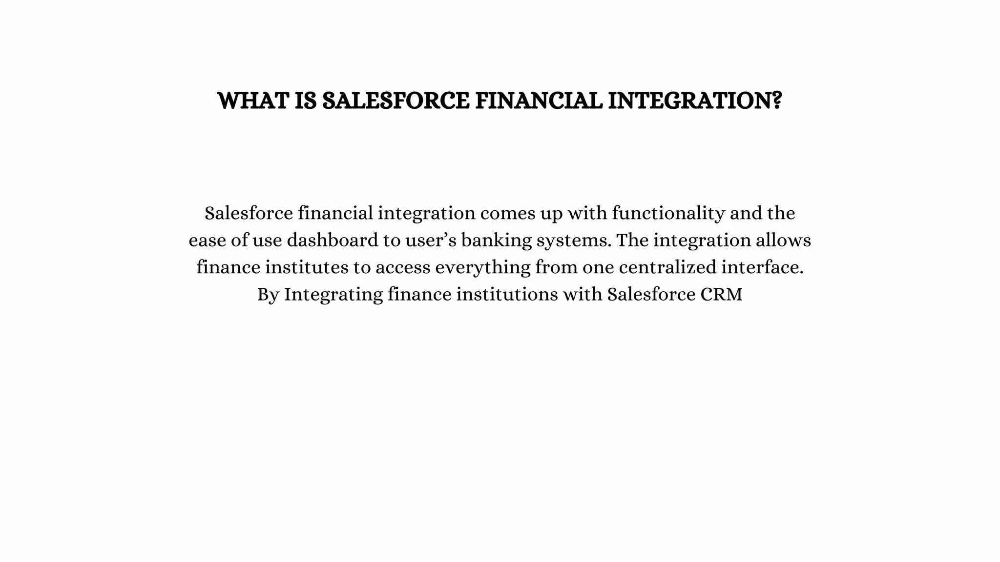 Salesforce Financial Services Cloud for Insurance | QR Solutions | PDF