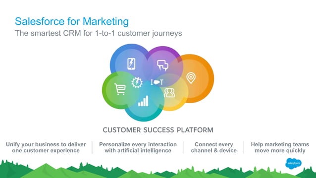 Salesforce for Marketing Overview Deck | PPTX | Cloud Computing | Internet