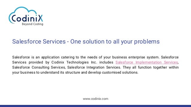 Salesforce Implementation Services | PPT