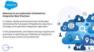 Salesforce Integration Best Practices Connecting the Dots to Unlock the Full Potential of ...