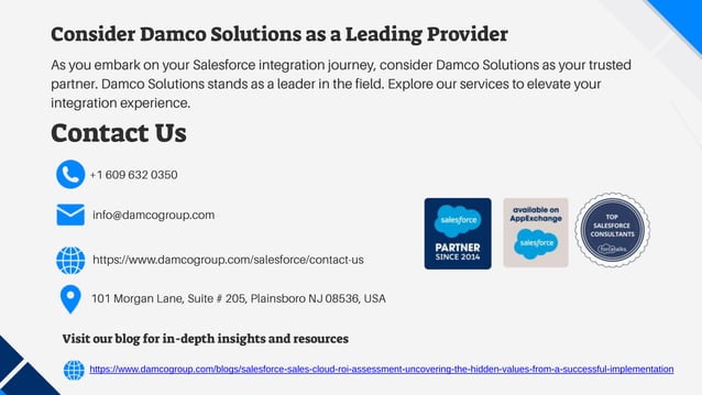 Salesforce Integration Best Practices Connecting The Dots To Unlock The