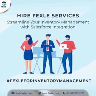 Optimize Inventory Levels and Prevent Stockouts with Salesforce Integration Services | PDF