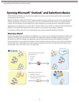 Salesforce Integration | Outlook Sync Guide | PDF