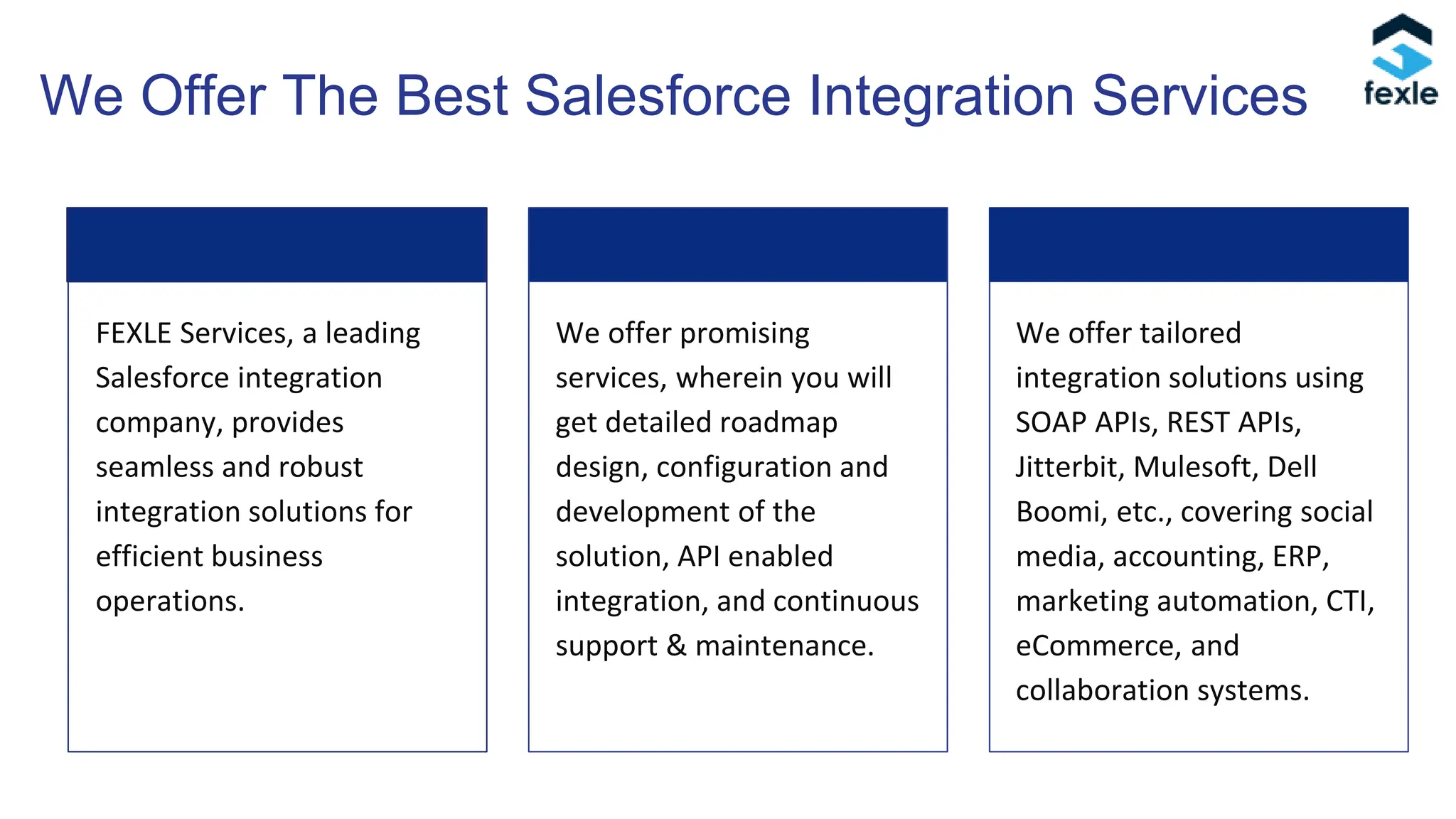 Salesforce Integration Services Presentation Pptx