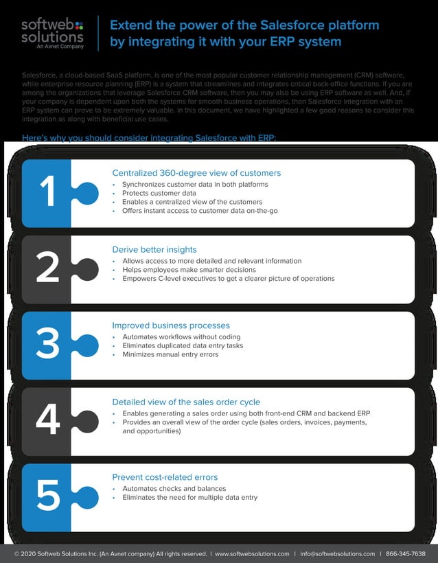Salesforce integration with ERP | PDF