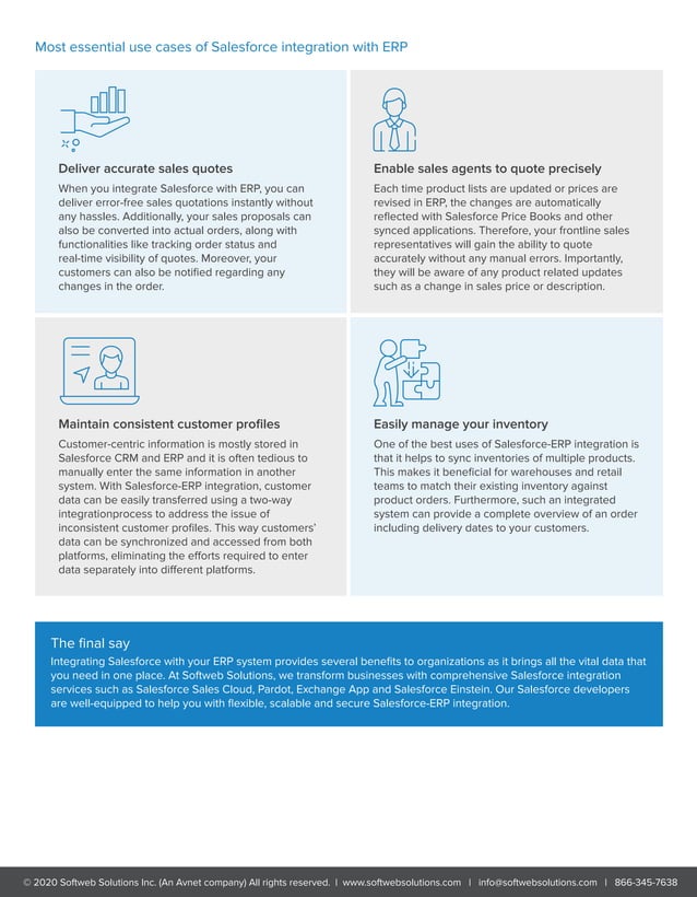 Salesforce integration with ERP | PDF
