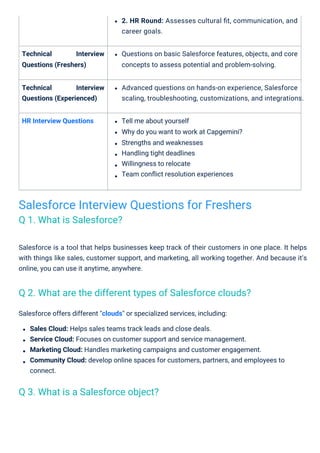 Salesforce Interview Questions By Scholarhat | PDF