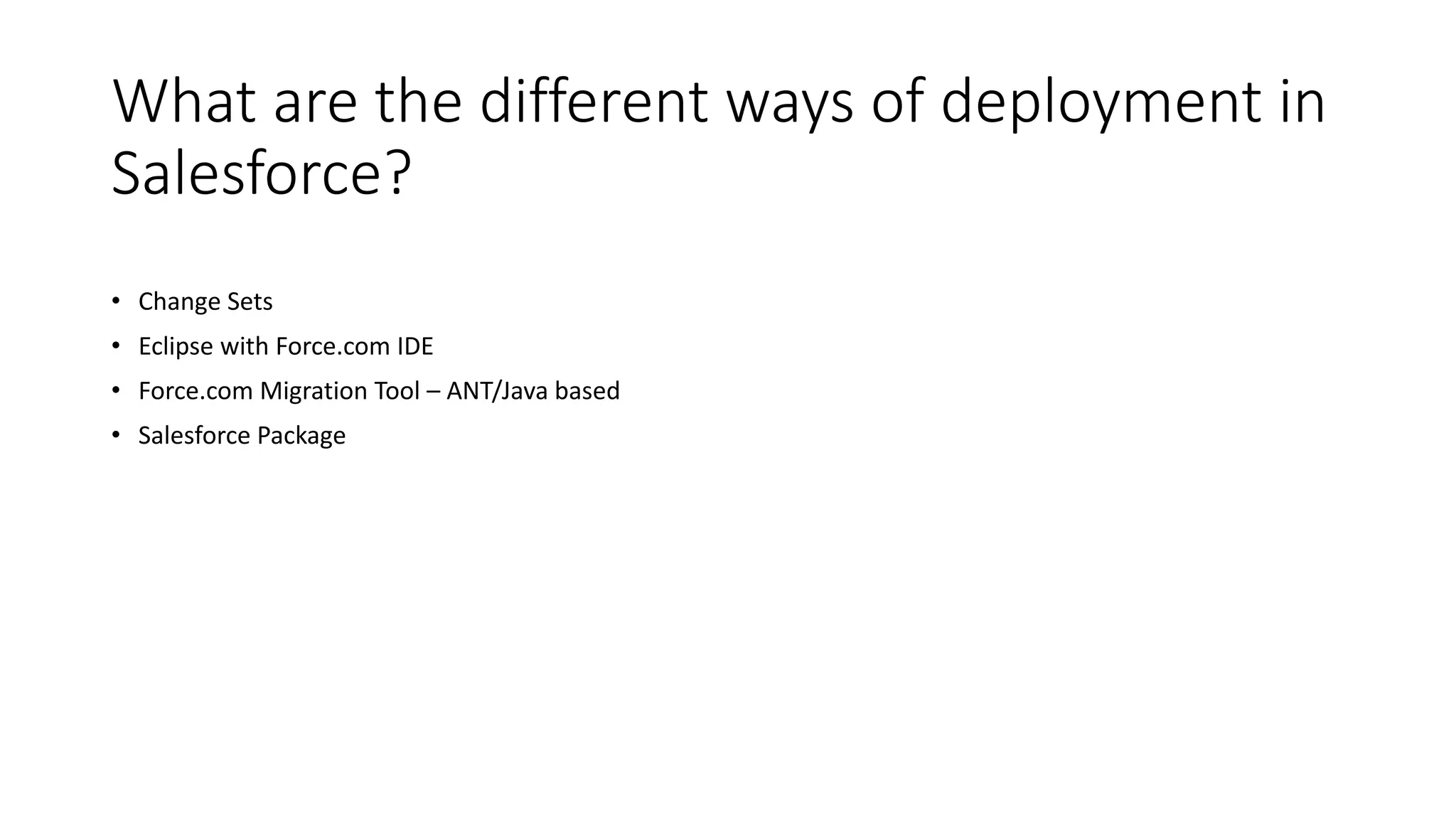 Salesforce Interview Questions Walkthrough Pptx Computing