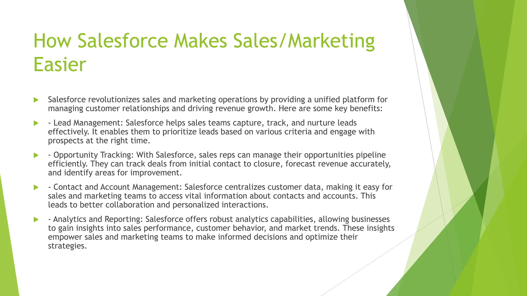 Salesforce Introduction Benefits, Drawbacks | PPT Salesforce Introduction Benefits, Drawbacks | PPT