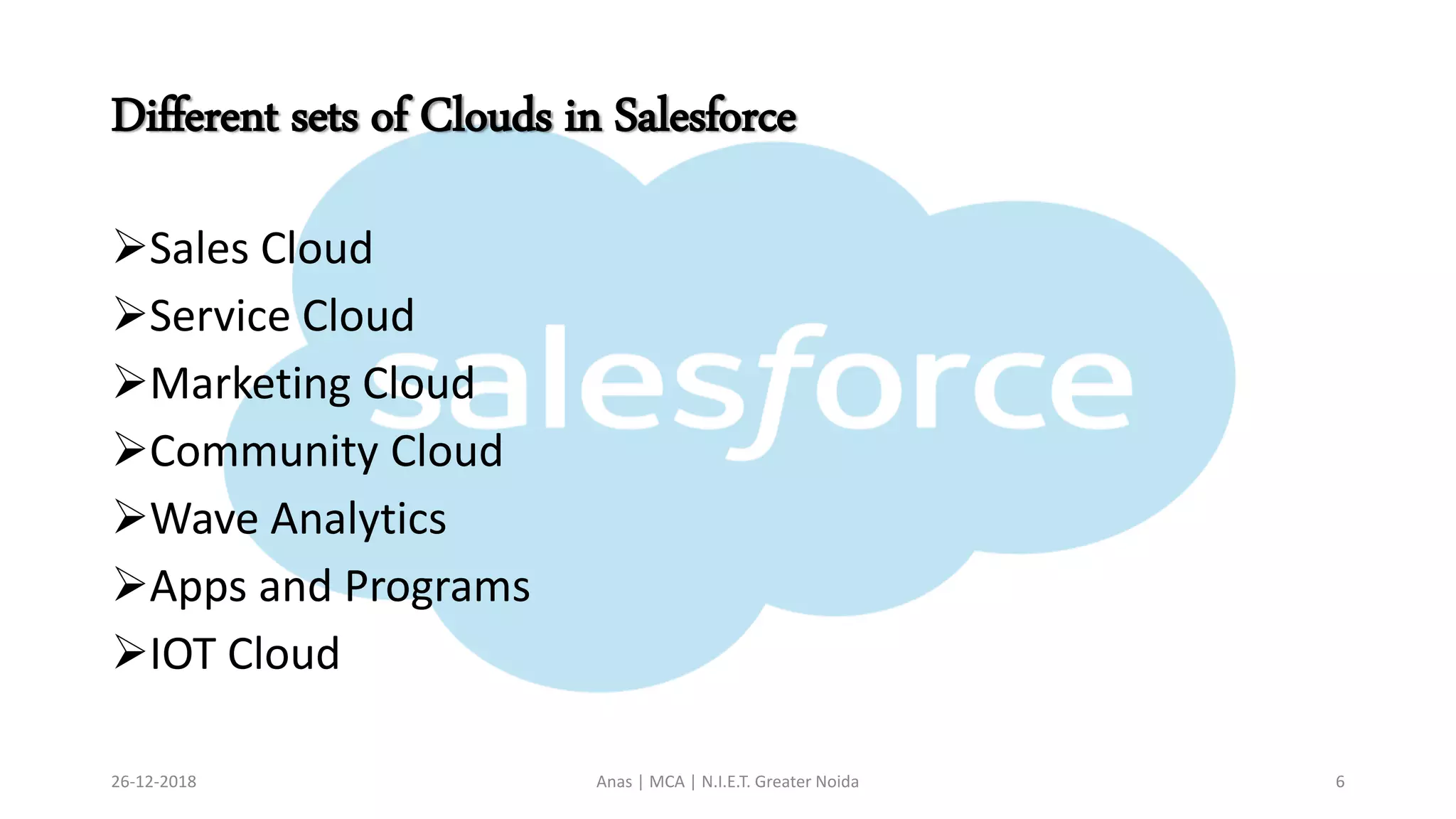 Salesforce introduction | PPTX