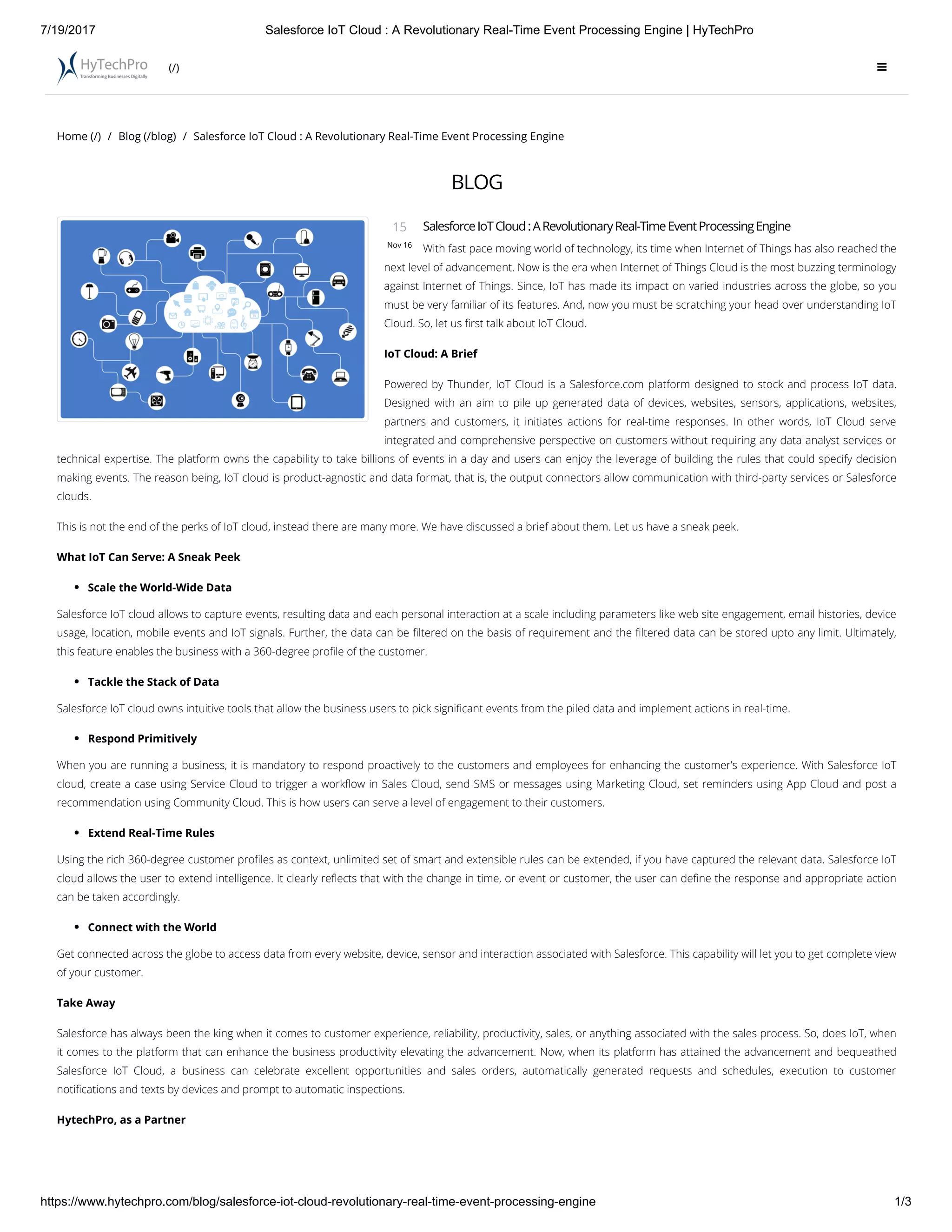 Salesforce Iot Cloud Pdf