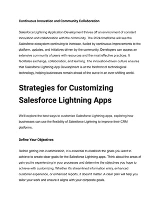 Salesforce Lightning App Development_ The Comprehensive Guide 2024.pdf | Computer Software and ...