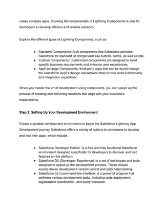 Salesforce Lightning App Development_ The Comprehensive Guide 2024.pdf | Computer Software and ...