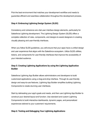 Salesforce Lightning App Development_ The Comprehensive Guide 2024.pdf | Computer Software and ...