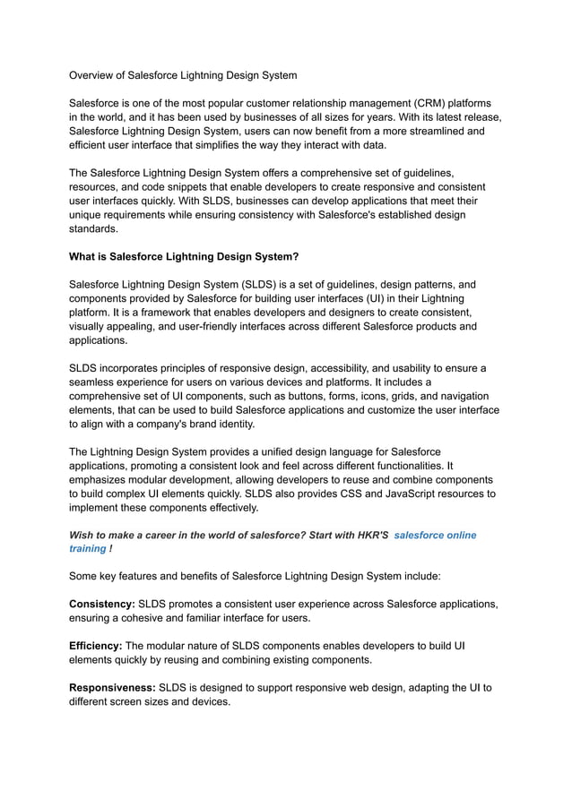 Salesforce Lightning Design System Pdf