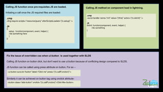 Salesforce Lightning Tips & Tricks | PDF | Web Development | Internet