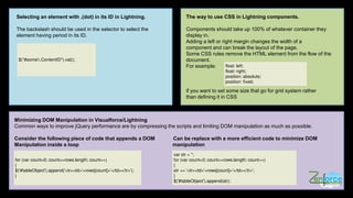 Salesforce Lightning Tips & Tricks | PDF | Web Development | Internet