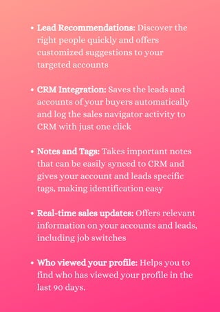 Salesforce linked in integration a quick guide in 2021 (1) | PDF
