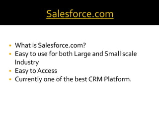 Sales force management | PPTX