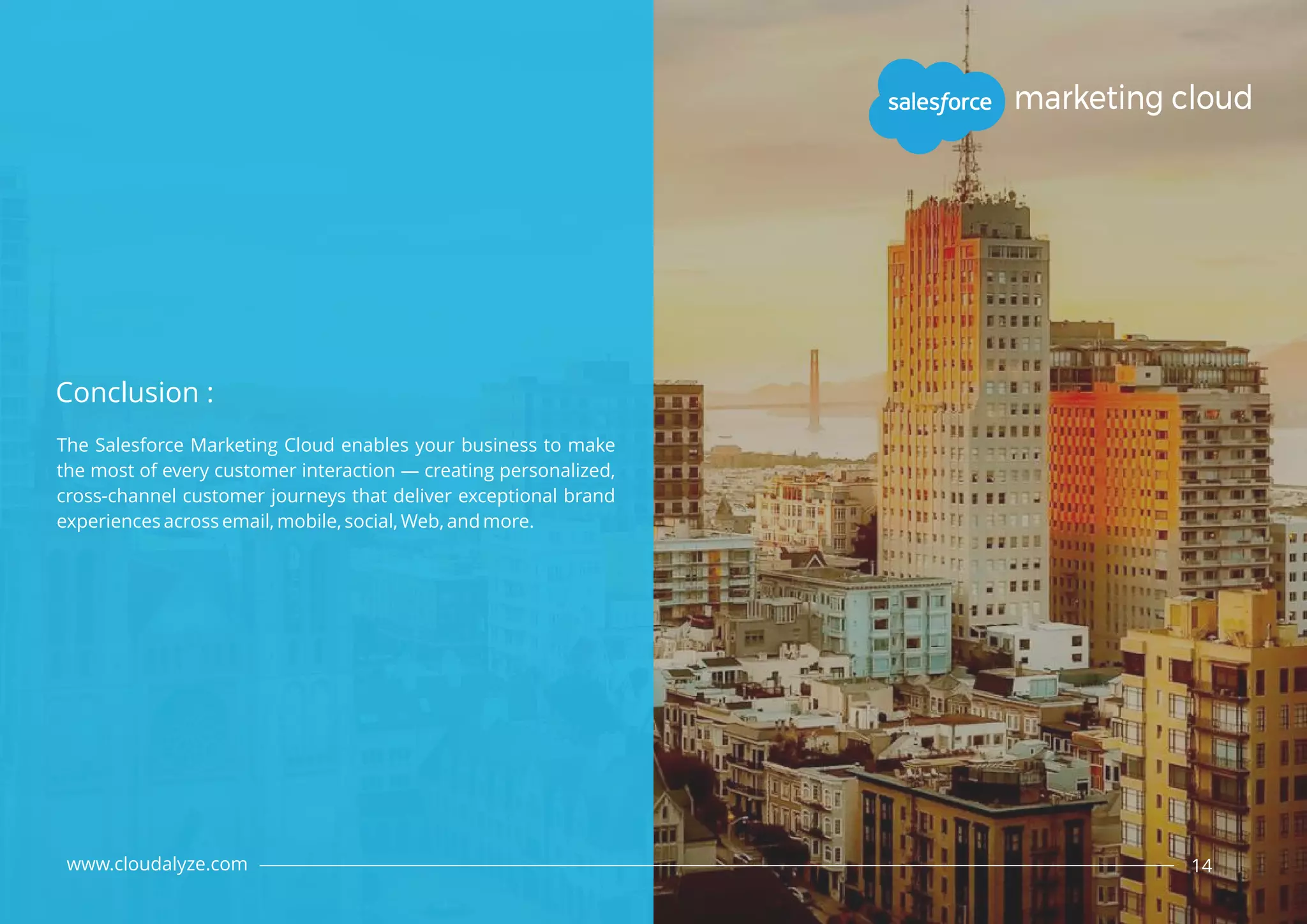 Salesforce Marketing Cloud - Overview | PDF