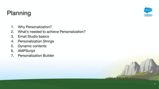Salesforce Marketing Cloud Personalization | PDF