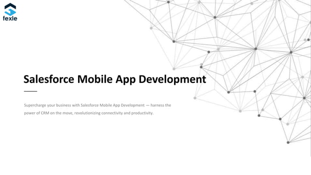Salesforce Mobile App Development Presentation | PPTX