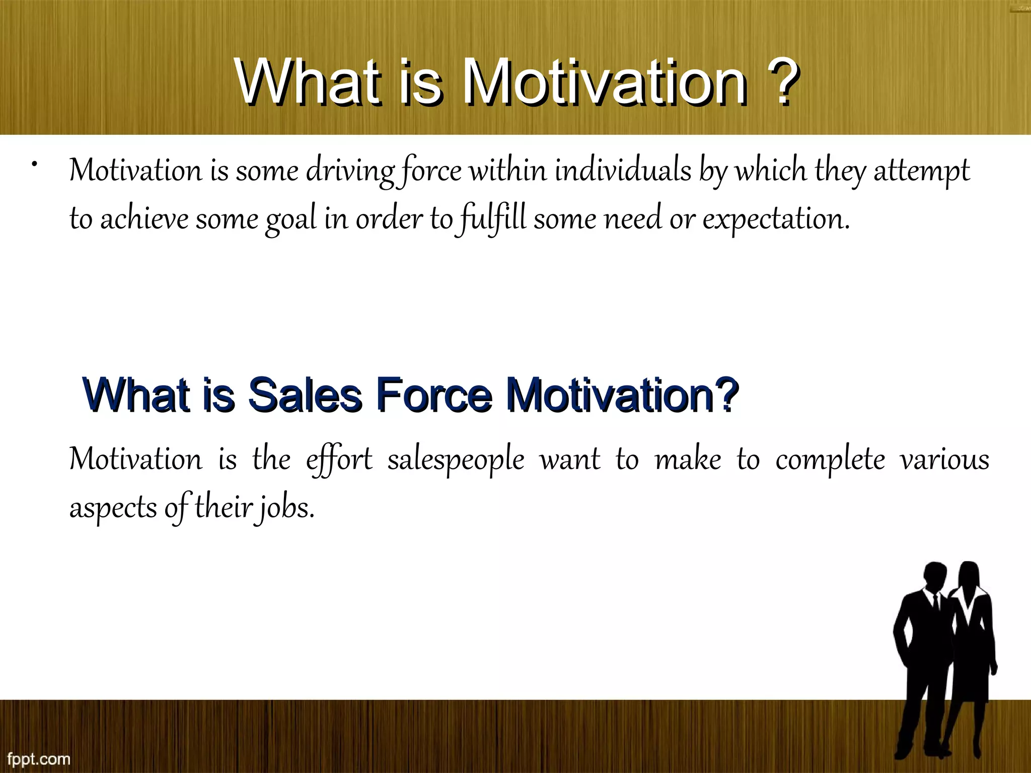 Sales force motivation Designing Territories and Allocating Sales ...
