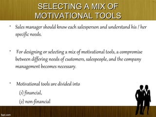 Sales force motivation Designing Territories and Allocating Sales ...