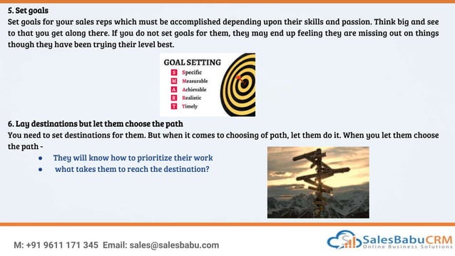 Sales force motivation tips | PPT