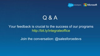 Integrating Salesforce with Microsoft Office through Add-ins | PPTX