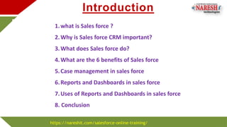 Best Salesforce Training Institute -NareshIT | PPTX