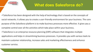 Best Salesforce Training Institute -NareshIT | PPTX
