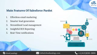 Salesforce Pardot B2B Marketing Automation At A Glance | PPT