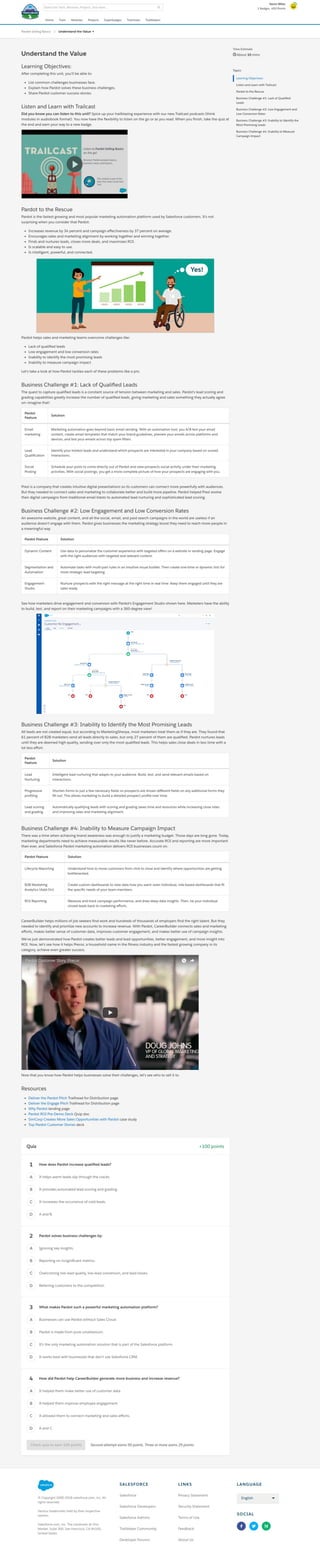 Salesforce Pardot Selling Basics | PDF