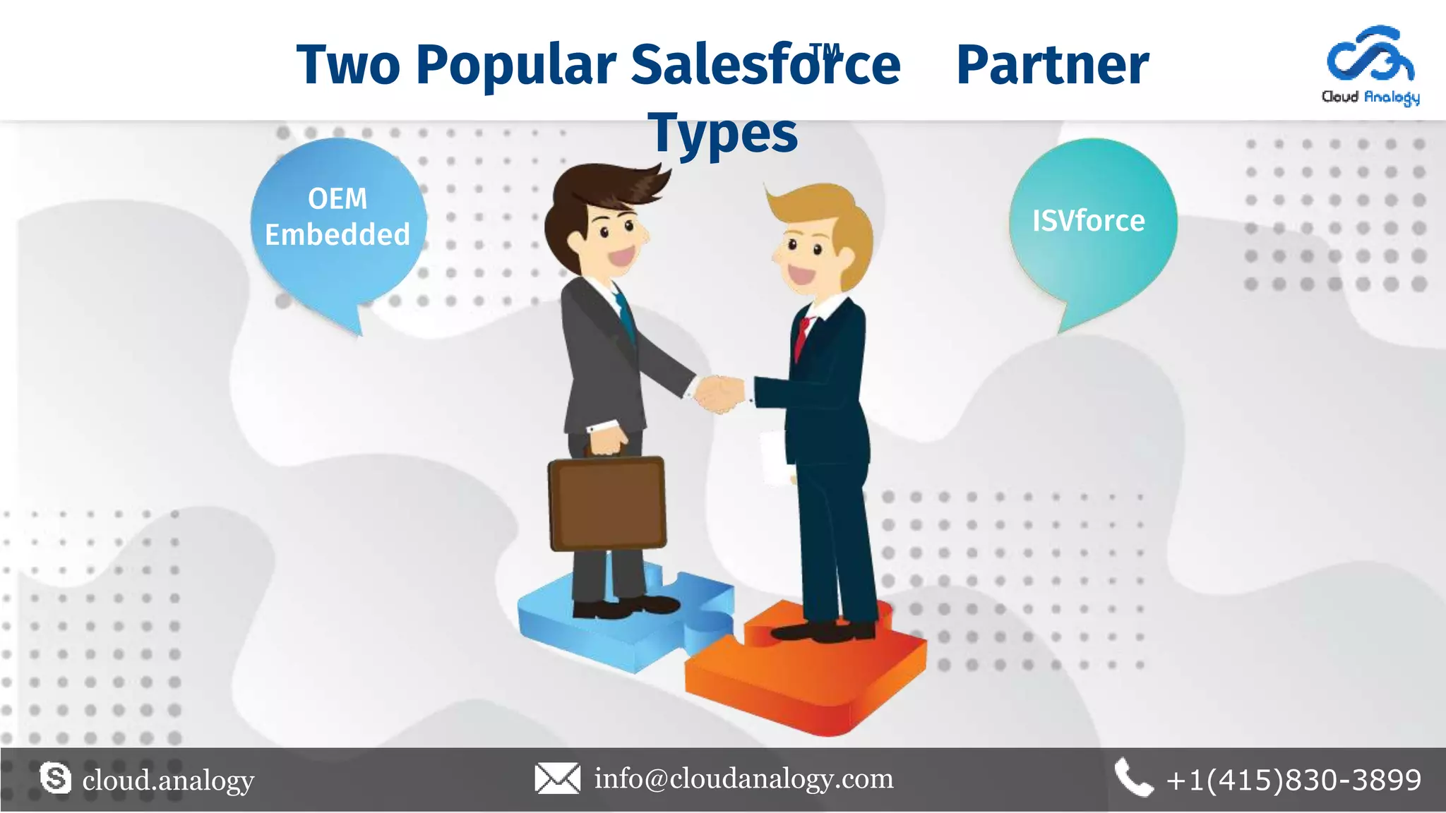 Salesforce Partner Licensing Types- ISVforce Vs OEM Embedded | PPT