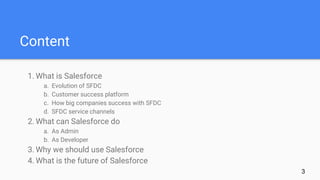 Salesforce platform | PPT