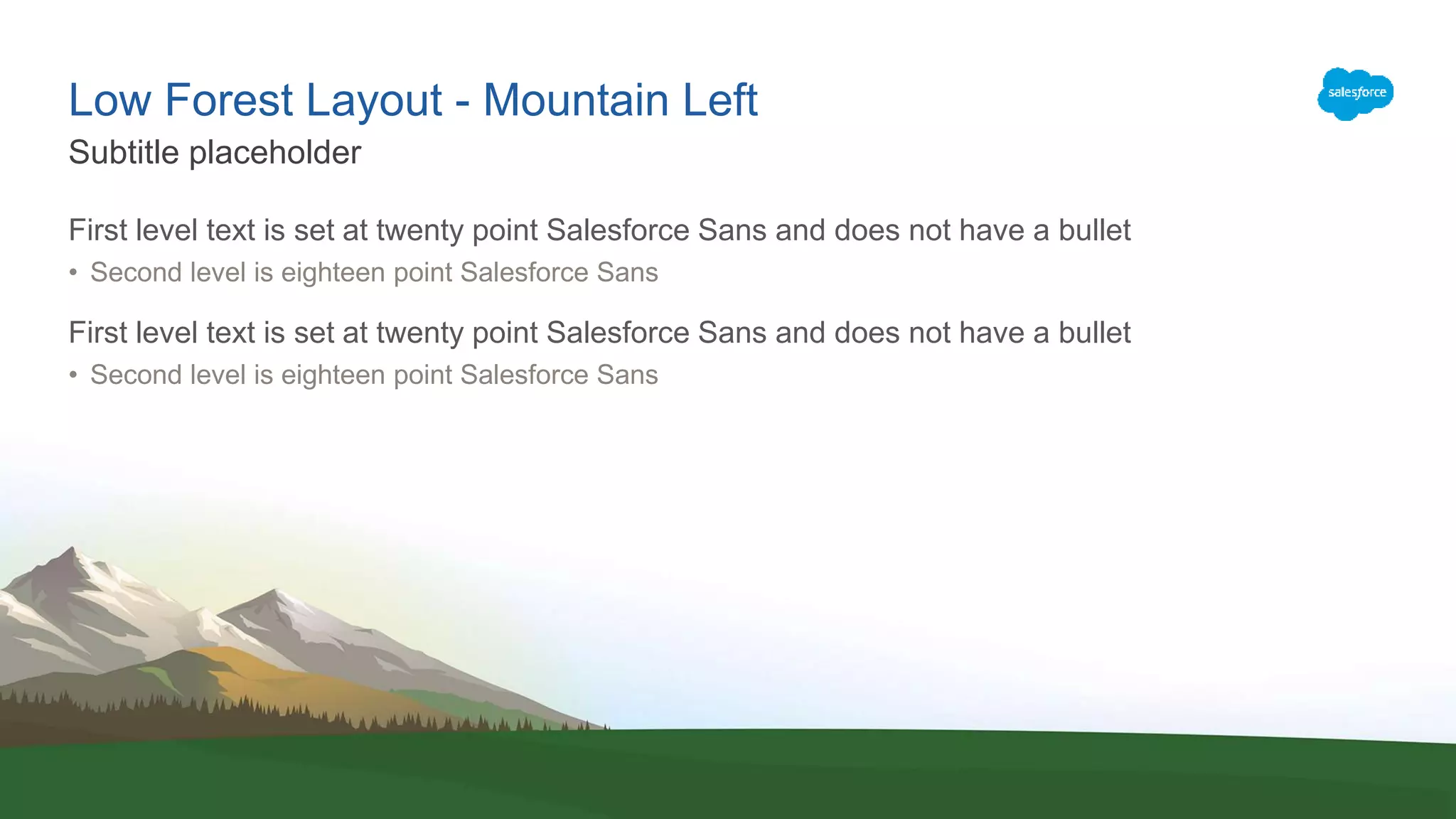 Salesforce Deck Template | PPTX