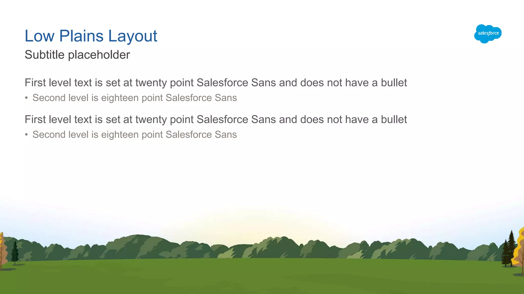 Salesforce Deck Template | PPTX