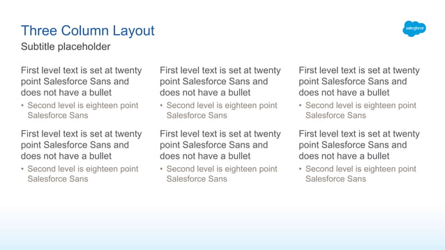 Salesforce Deck Template | PPTX