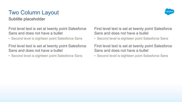 Salesforce Deck Template | PPTX
