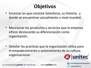 Salesforce presentacion unitec | PPT