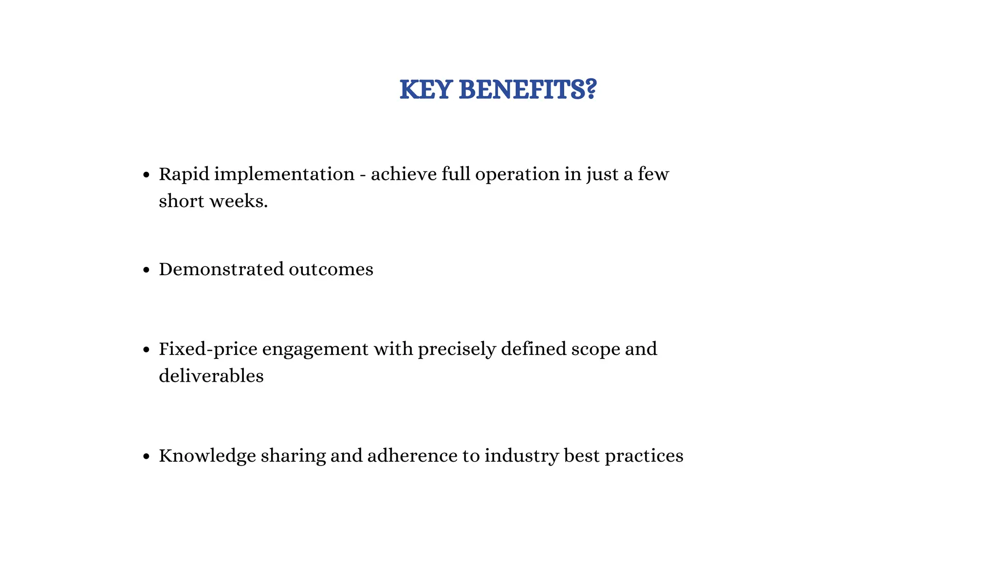 Salesforce quick start packages Australia | QR Solutions | PPT