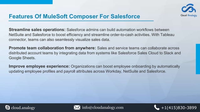 Salesforce Release - Integration: MuleSoft Composer for Salesforce | PPT