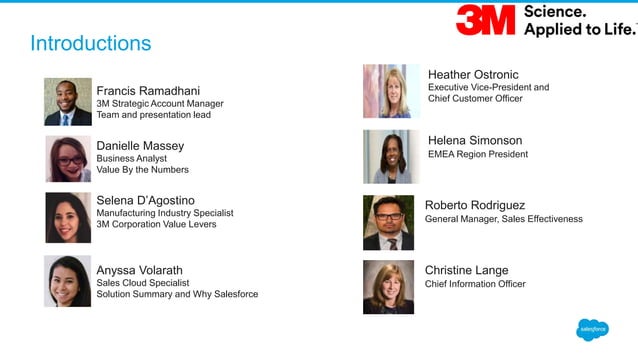 Salesforce Proposal to 3M | PPT