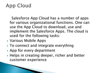 Salesforce sales cloud solutions | PPTX