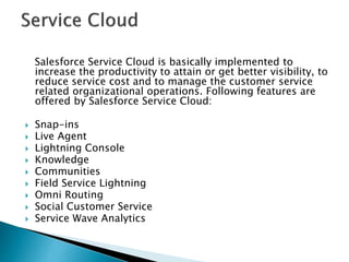 Salesforce sales cloud solutions | PPT