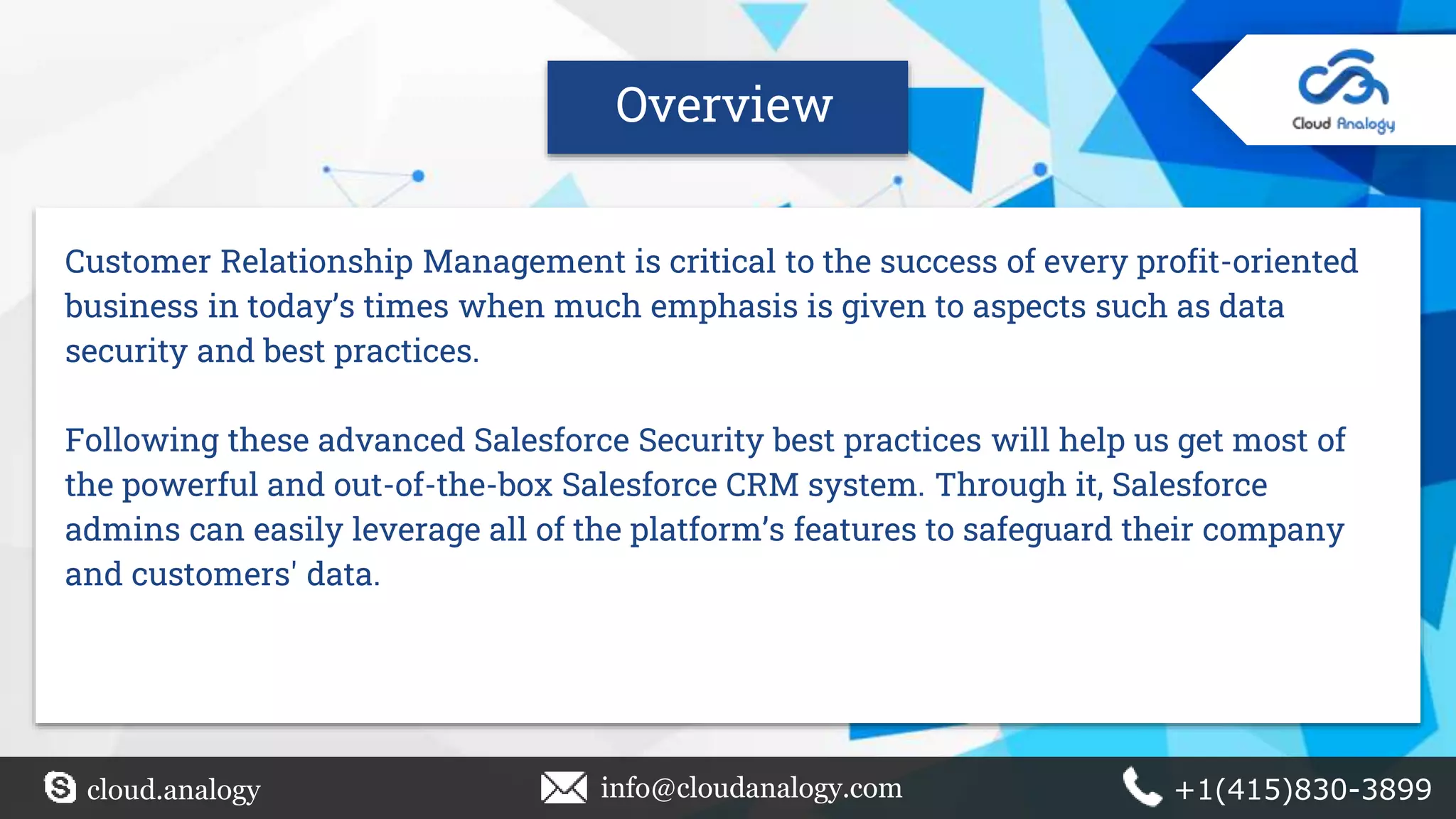 Salesforce Security Best Practices for Every Admin | PPT
