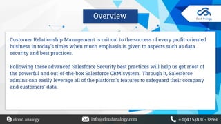 Salesforce Security Best Practices for Every Admin | PPT